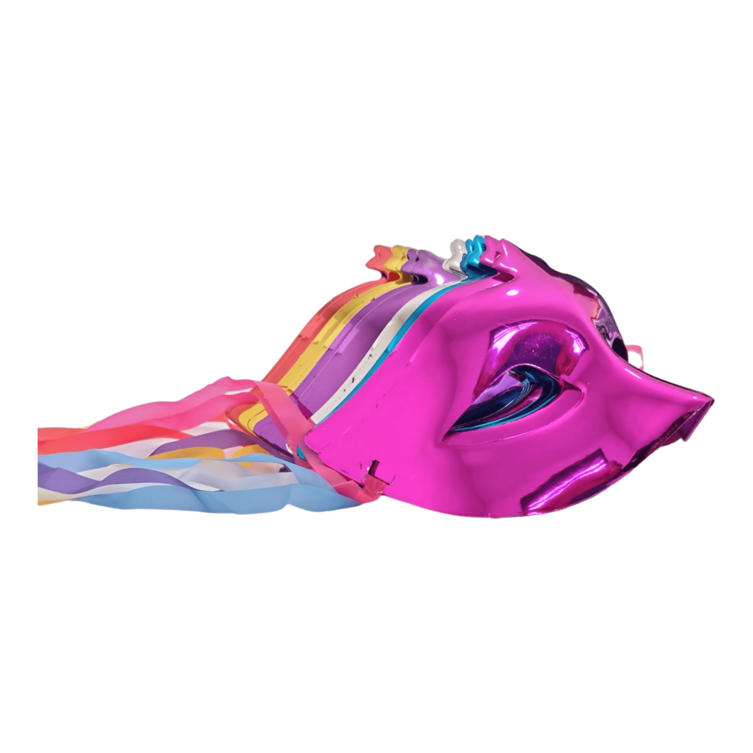 12 Antifaces colores lisos metalizados – Mundo Fiesta