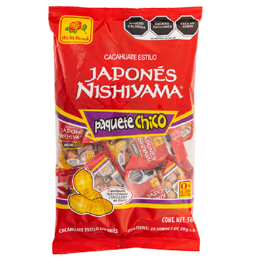Cacahuate Japonés Paquete Chico 20 piezas 28 grs – Mundo Fiesta