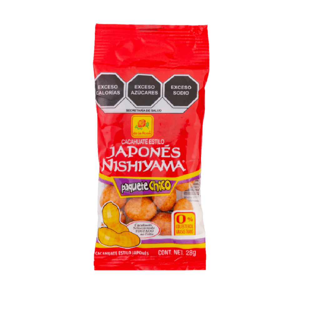 Cacahuate Japonés Paquete Chico 20 piezas 28 grs – Mundo Fiesta