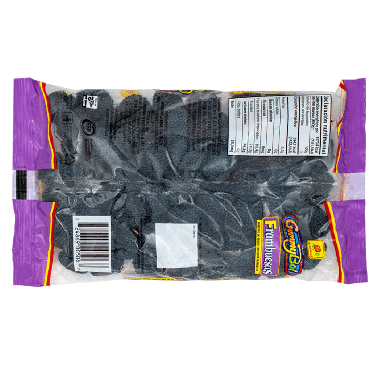 Gomitas GummyBol Mora 500 grs – Mundo Fiesta