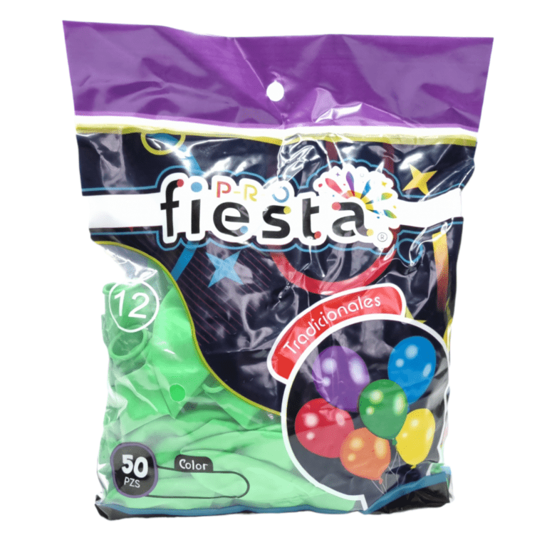 50 Globos látex no.12 colores lisos – Mundo Fiesta