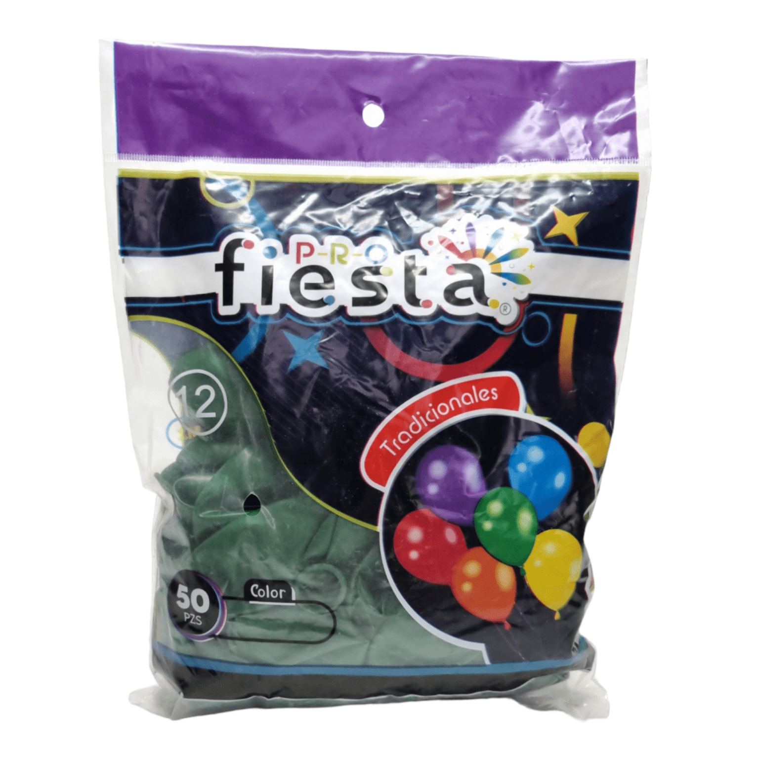 50 Globos látex no.12 colores lisos – Mundo Fiesta